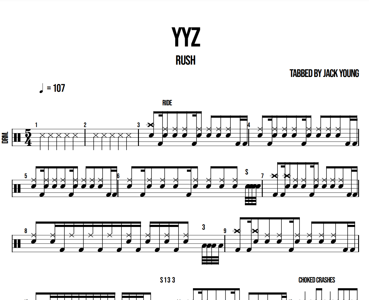 Yyz - Rush – Jack Young Drums Teacher 🥁